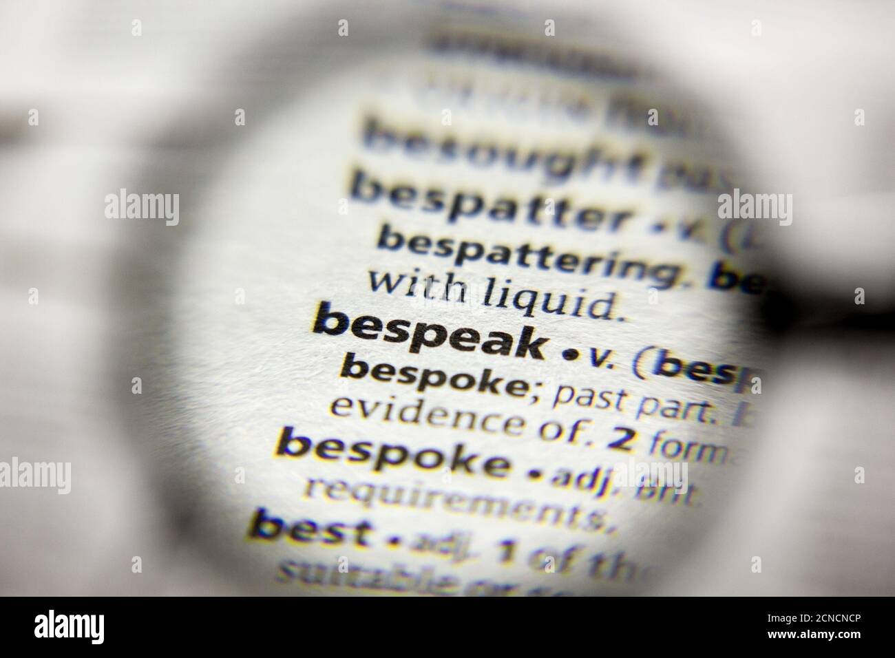 Bespeak hi-res stock photography and images - Alamy