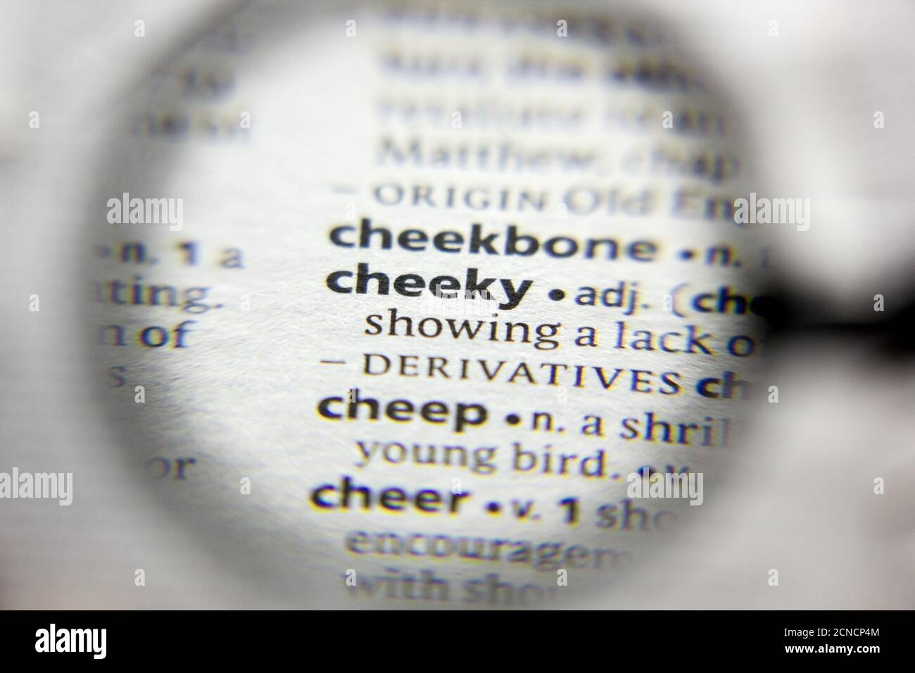 Cheeky phrase hi-res stock photography and images - Alamy