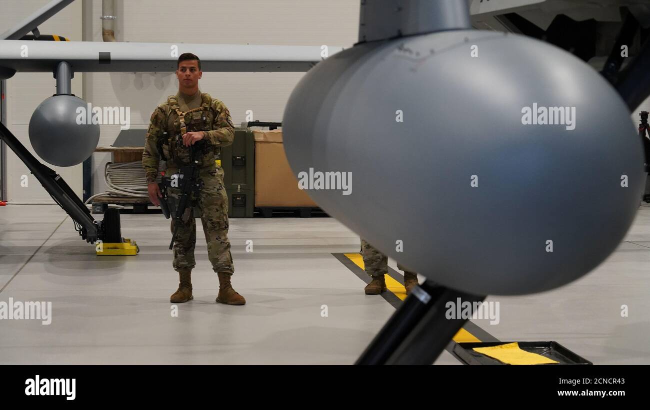 Mq 9 reaper drone in hi-res stock photography and images - Alamy