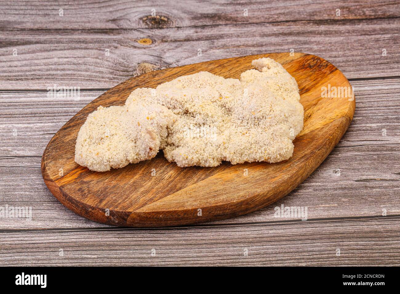 Raw pork meat schnitzel for roast Stock Photo - Alamy