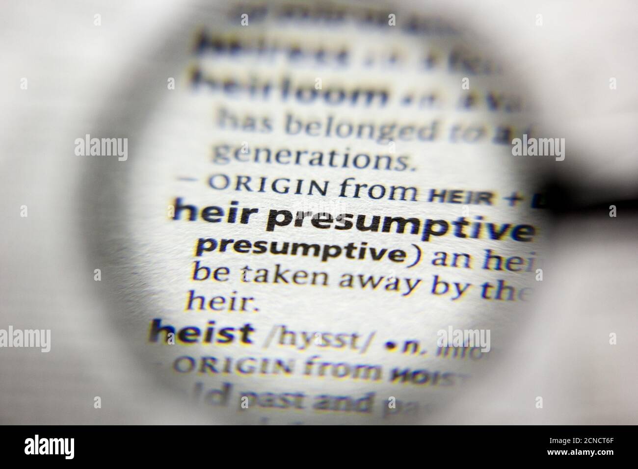 Heir word hi-res stock photography and images - Alamy