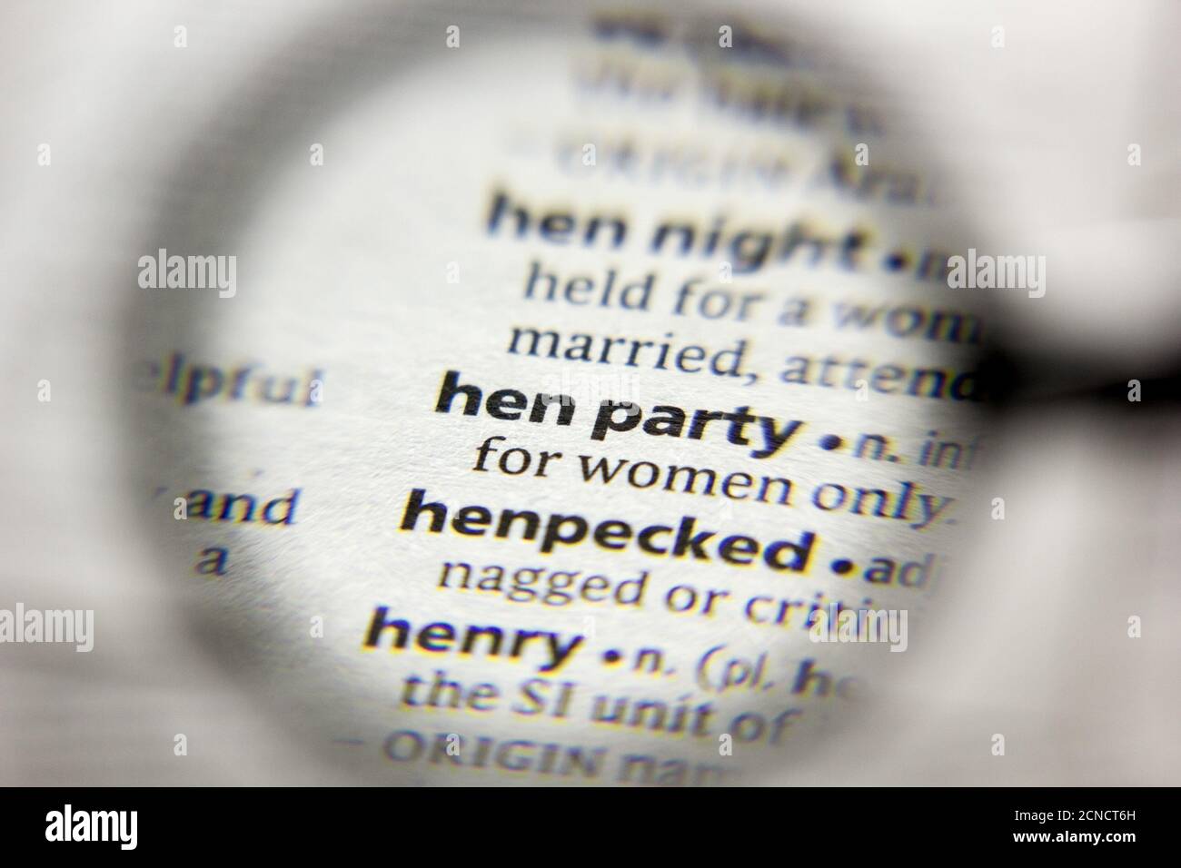 Definition word party in dictionary hi-res stock photography and images ...