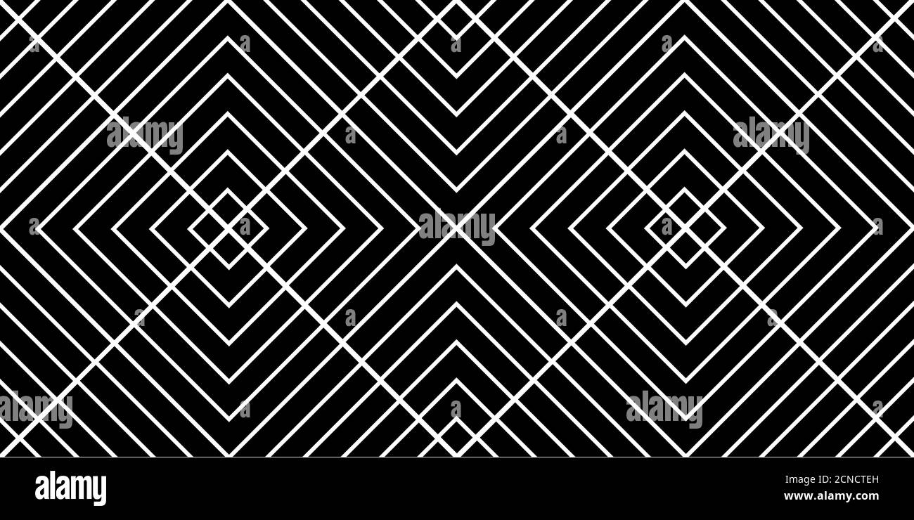 A geometric texture of background endless wallpaper in black and white ...