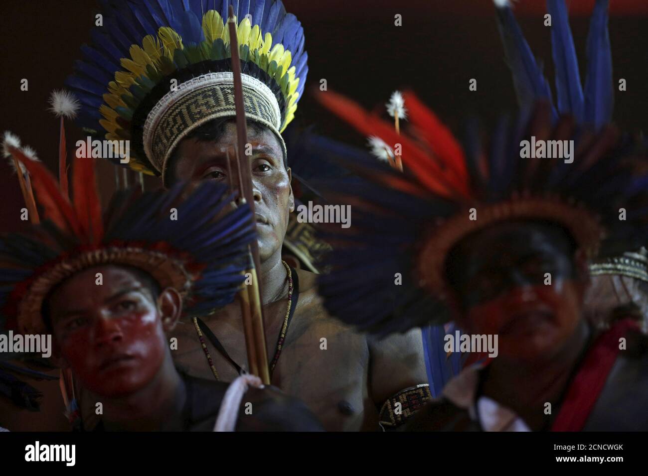 Kuikuro people hi-res stock photography and images - Alamy