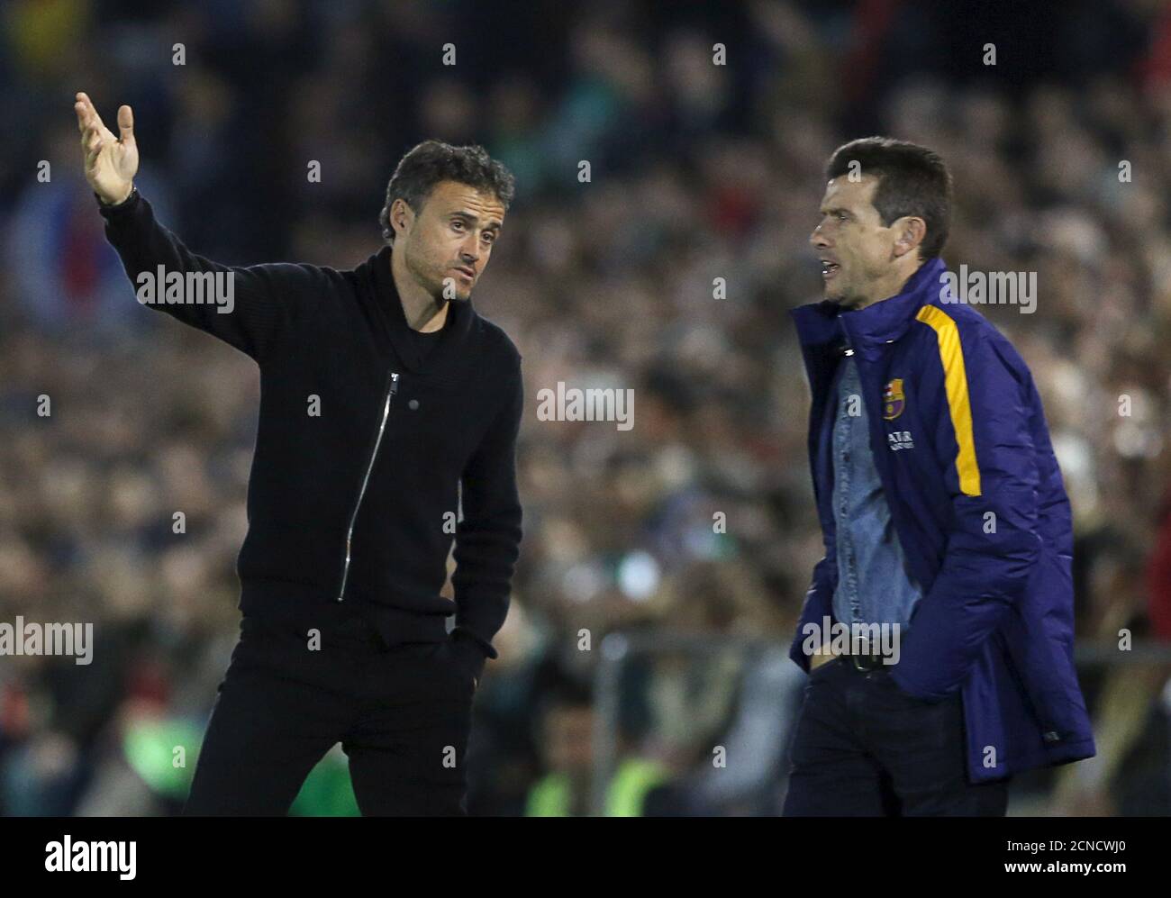 Barcelona Assistant Coach Juan Carlos Unzue High Resolution Stock ...