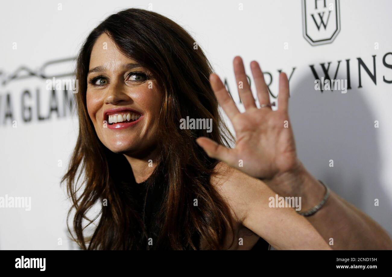 Actor Robin Tunney poses at the 2016 amfAR Inspiration Gala in Los ...