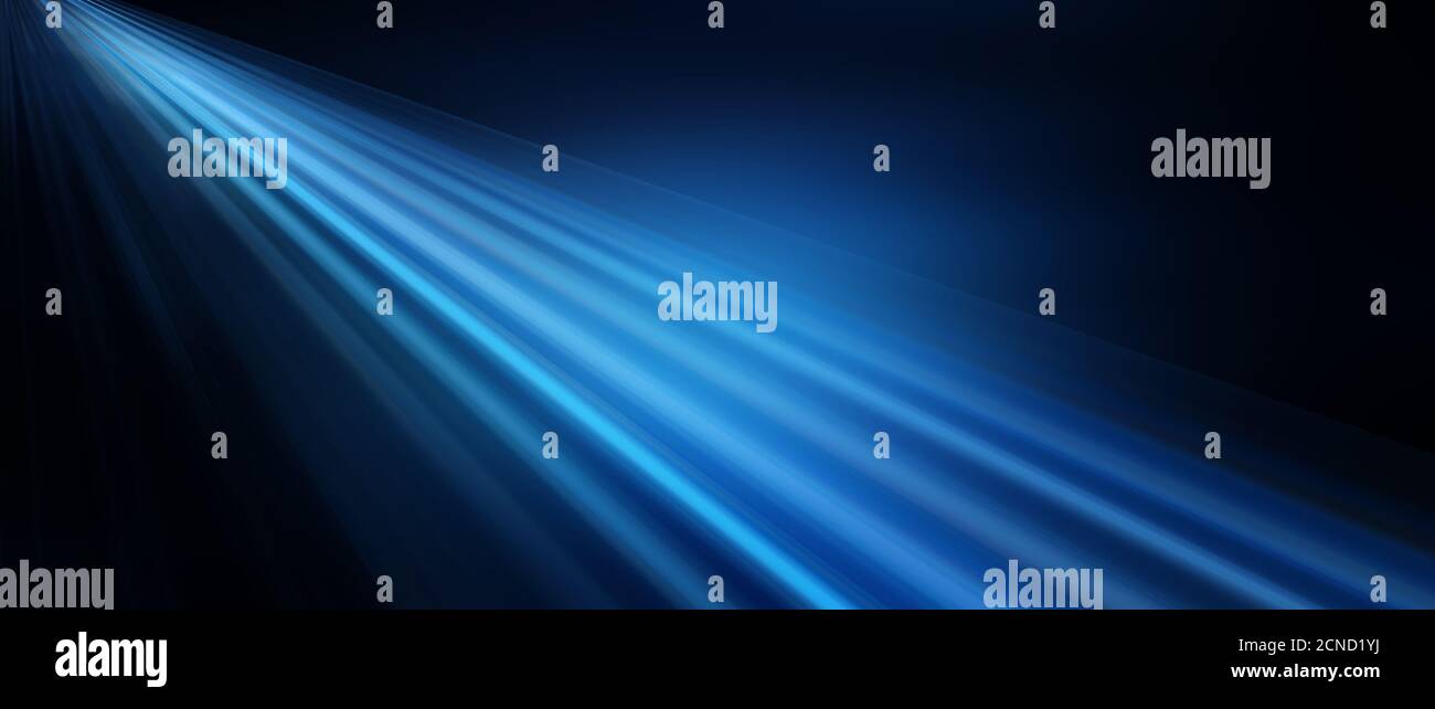 blue light in the darkness Stock Photo - Alamy