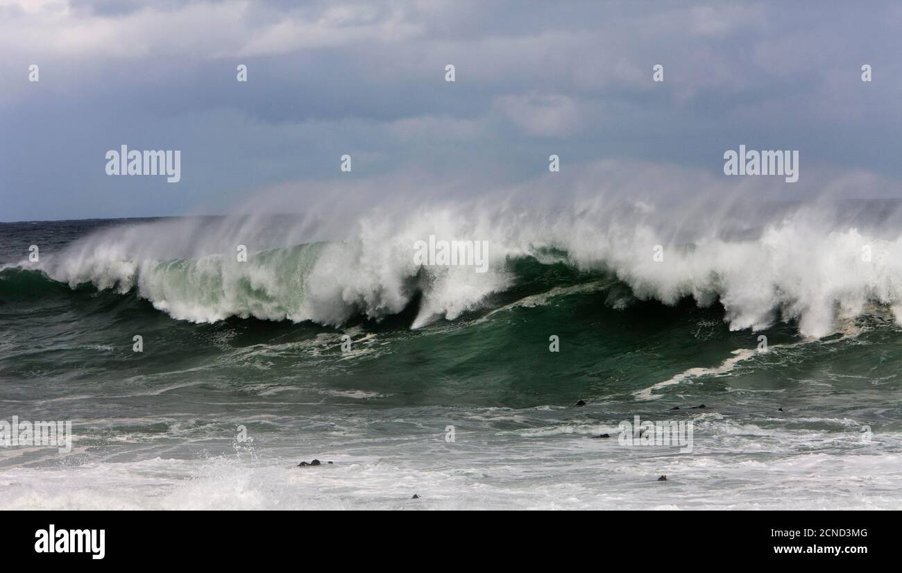 Waves, Coast at Hermanus in South Africa Stock Photo - Alamy