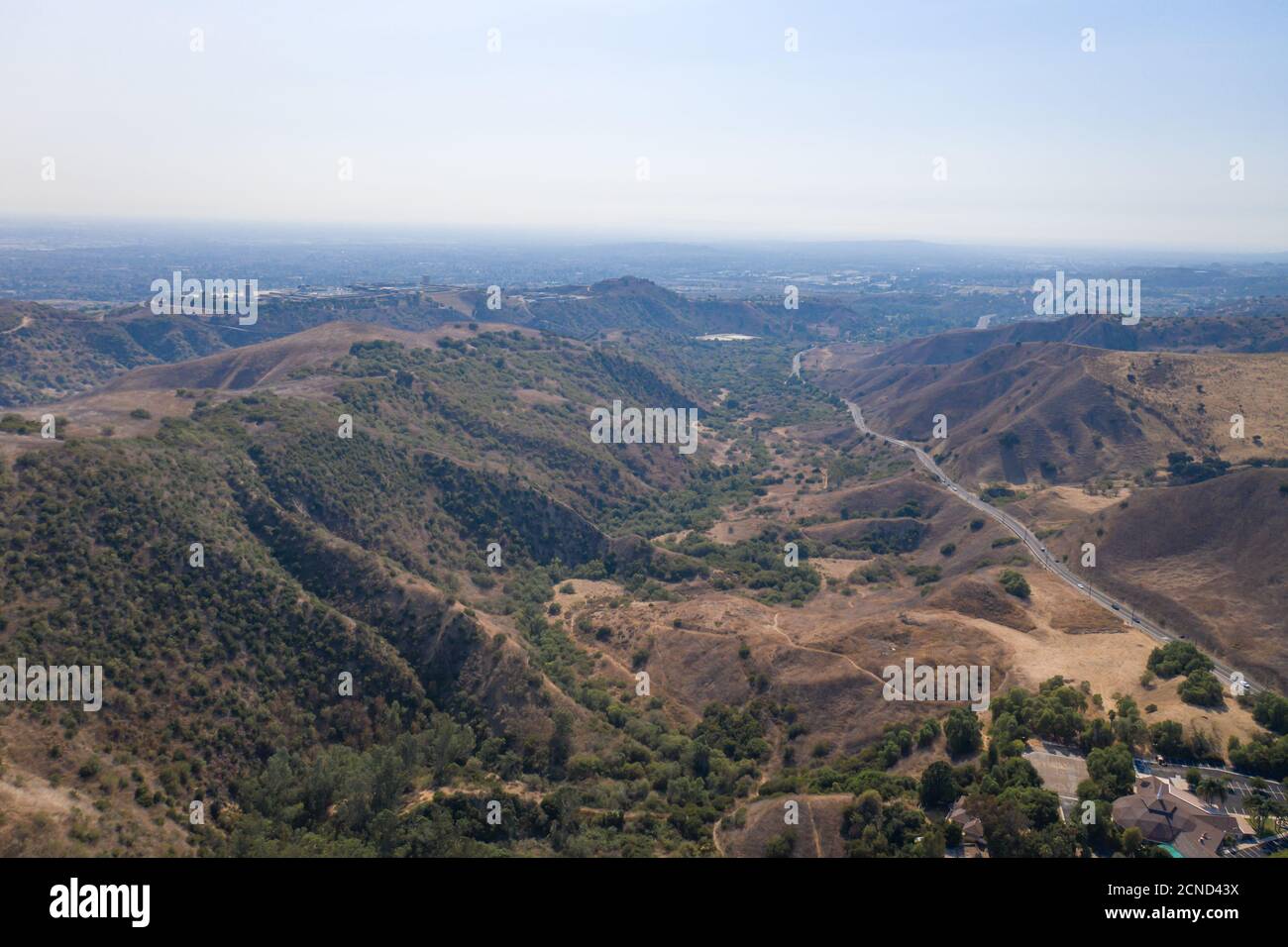 Chino hills state park drone hi-res stock photography and images - Alamy