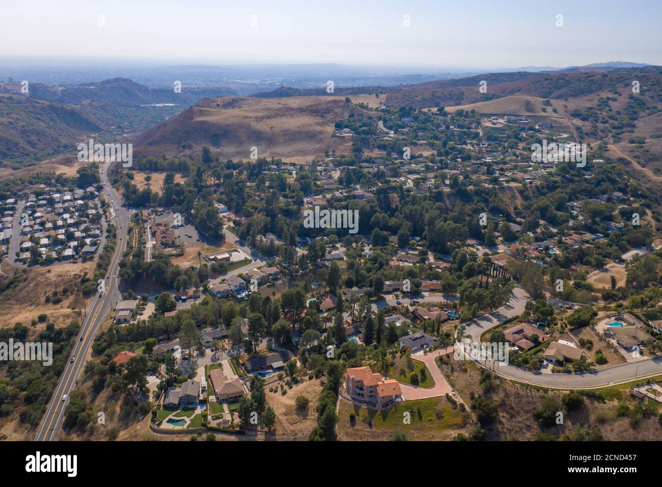 Aerial photograph of southern california hi-res stock photography and ...