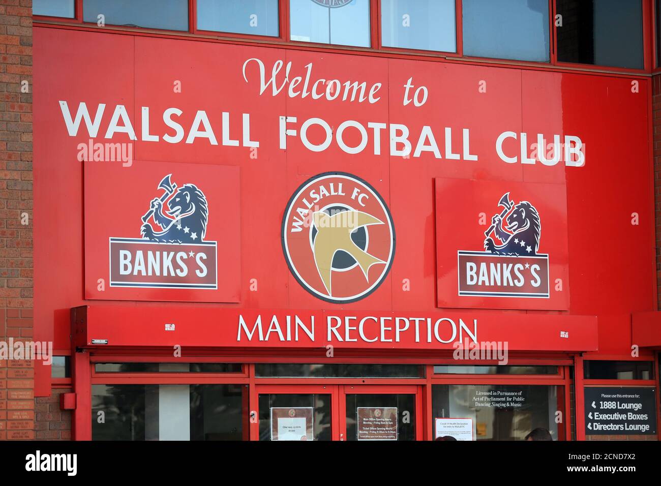 Home of walsall football club hi-res stock photography and images - Alamy