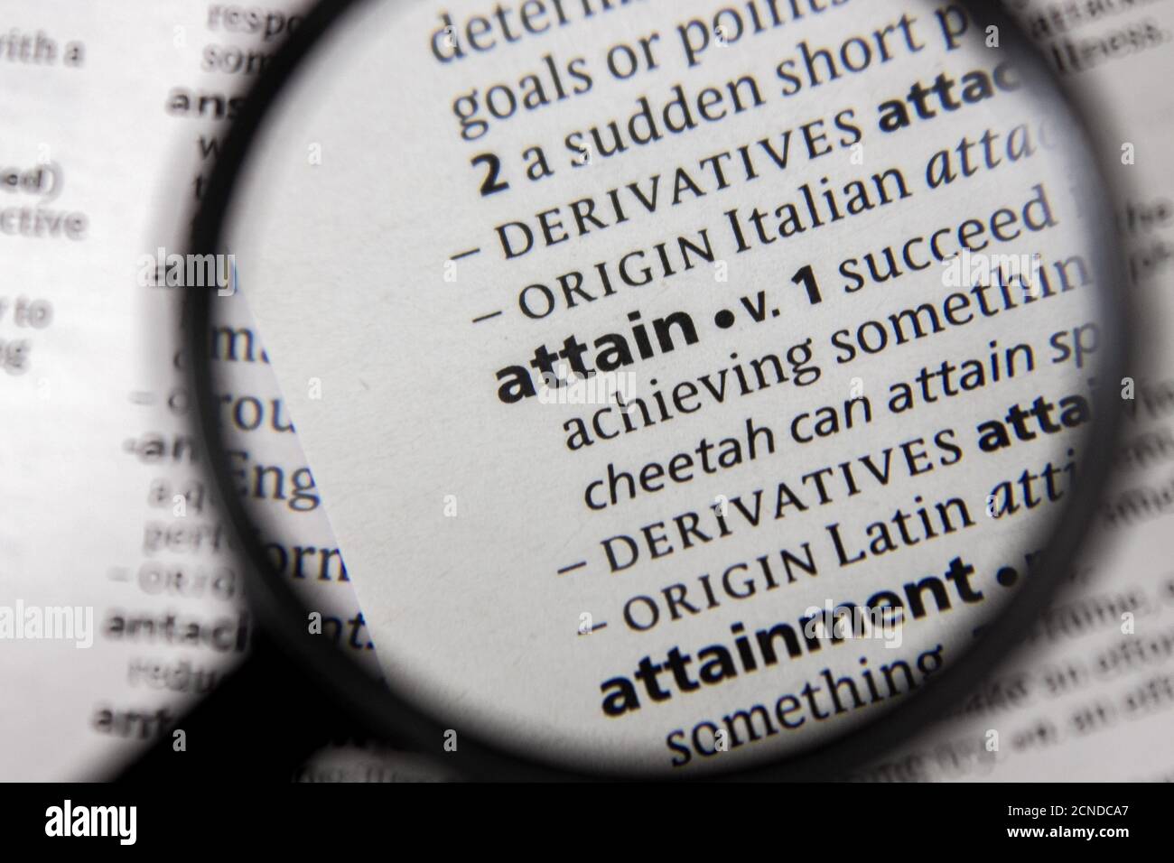 Attain word hi-res stock photography and images - Alamy