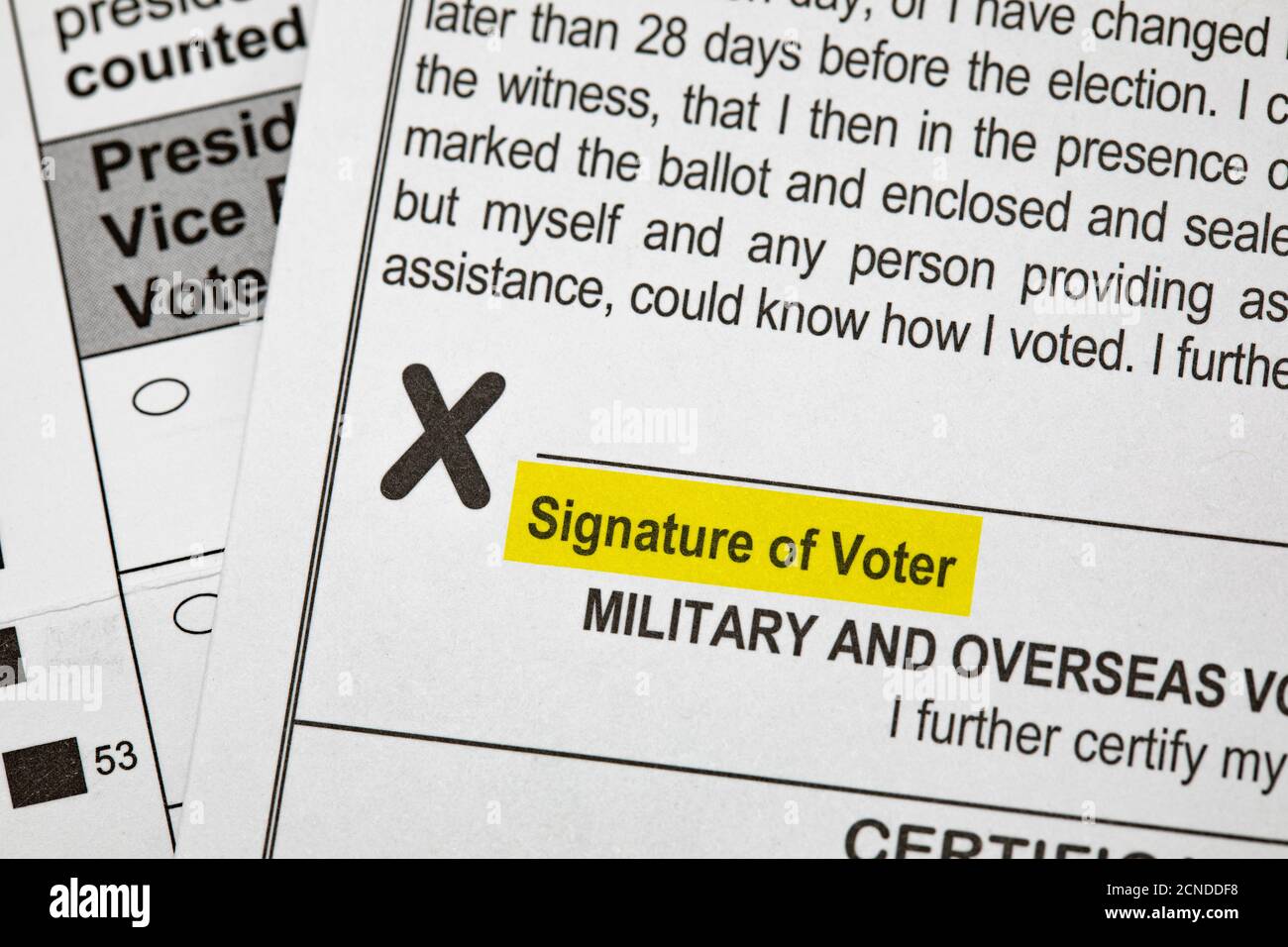 Donald trump signature hi-res stock photography and images - Alamy