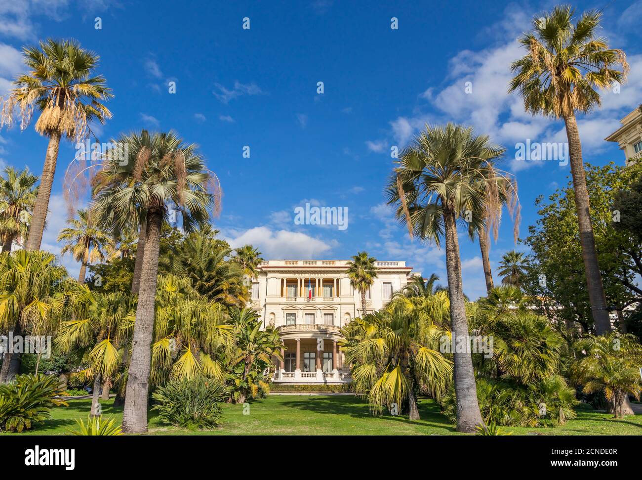 Massena Museum at Promenade des Anglais, Nice, Alpes Maritimes, Cote d ...