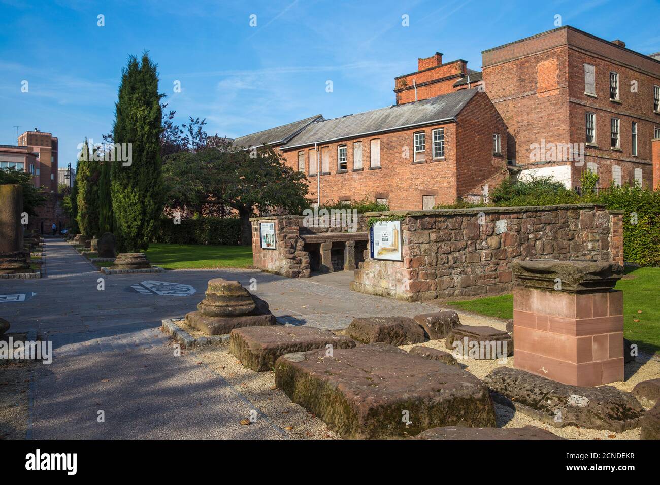 Chester Roman Gardens, Chester, Cheshire, England, United Kingdom ...