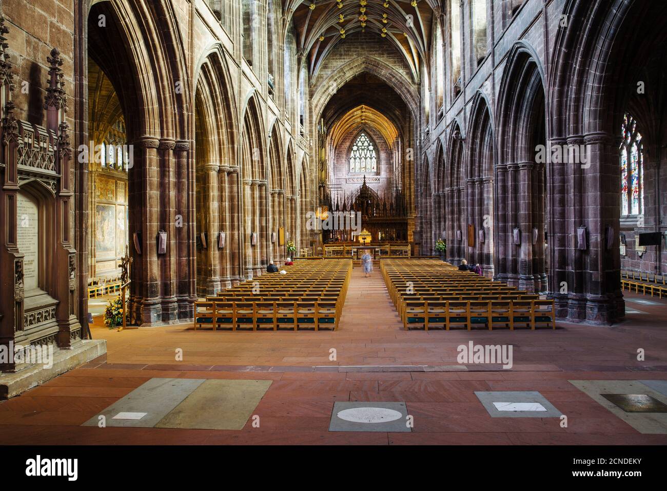 Chester Cathedral, Chester, Cheshire, England, United Kingdom, Europe ...