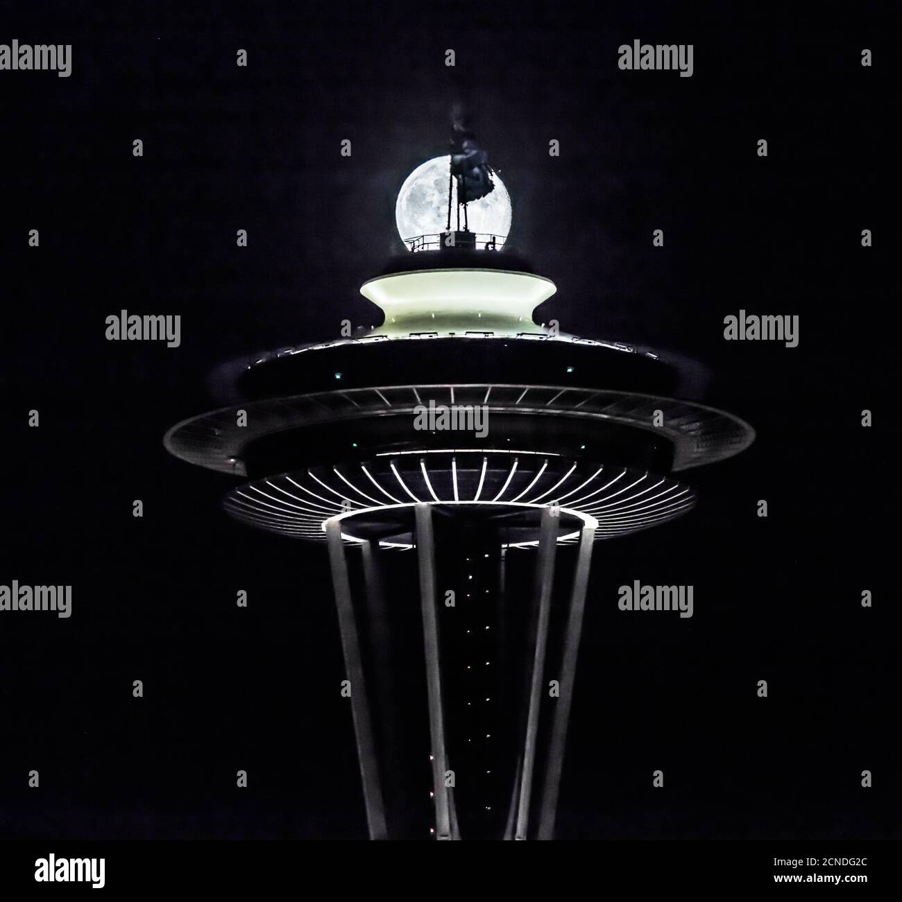 Seattle’s space needle hi-res stock photography and images - Alamy