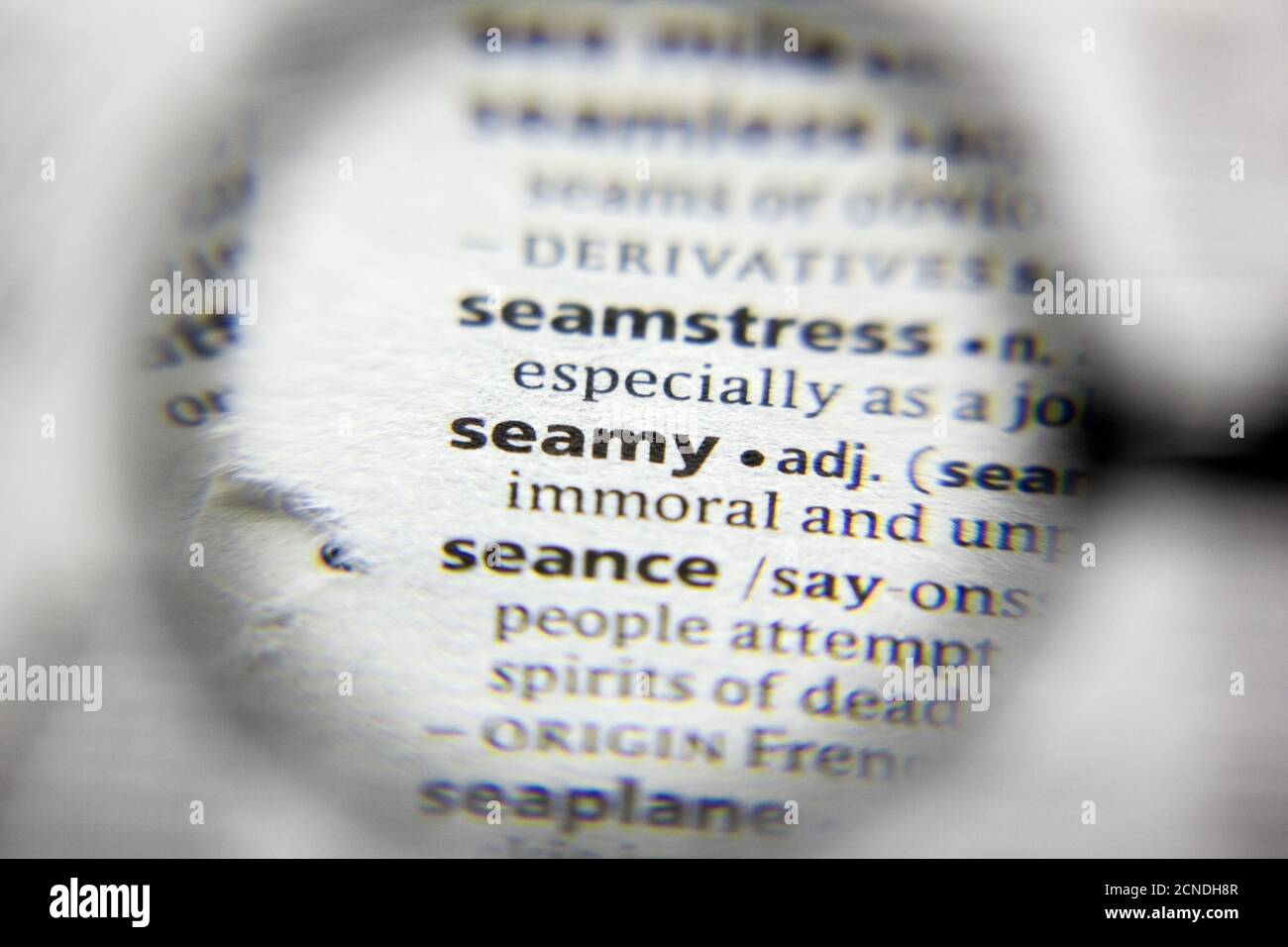 Seamy hi-res stock photography and images - Alamy
