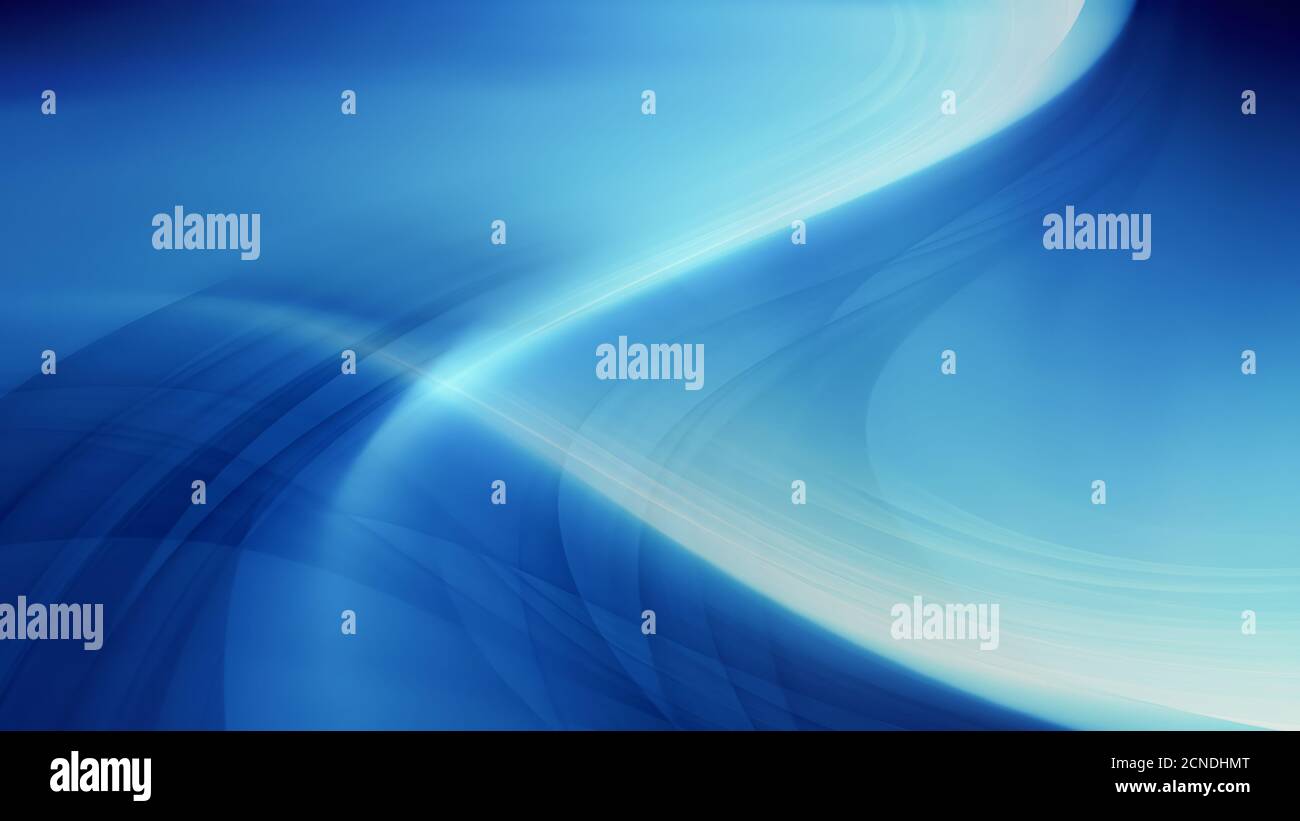 Abstract dynamic wave flow blue hi-res stock photography and images - Alamy