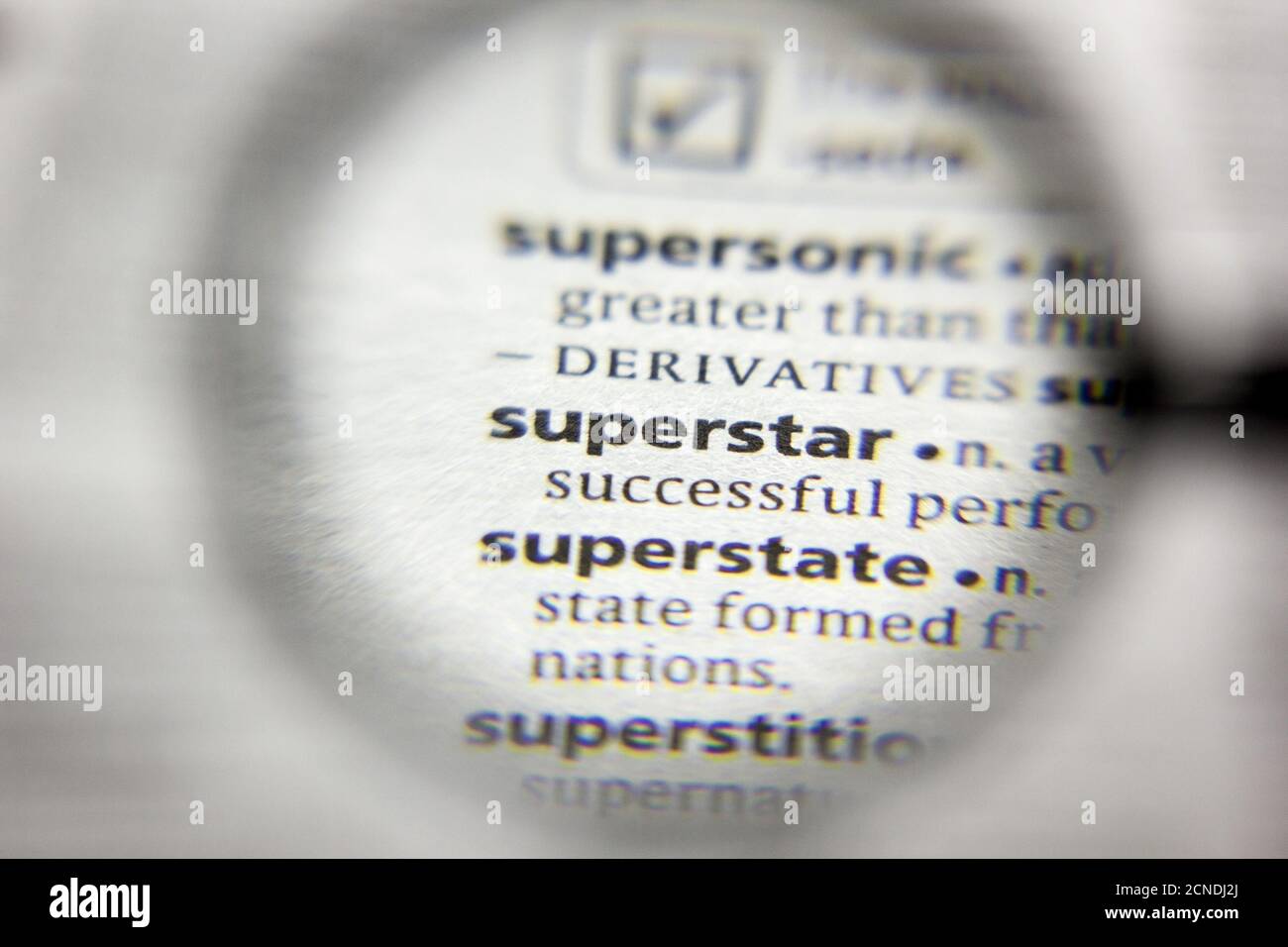 Superstar word hi-res stock photography and images - Alamy