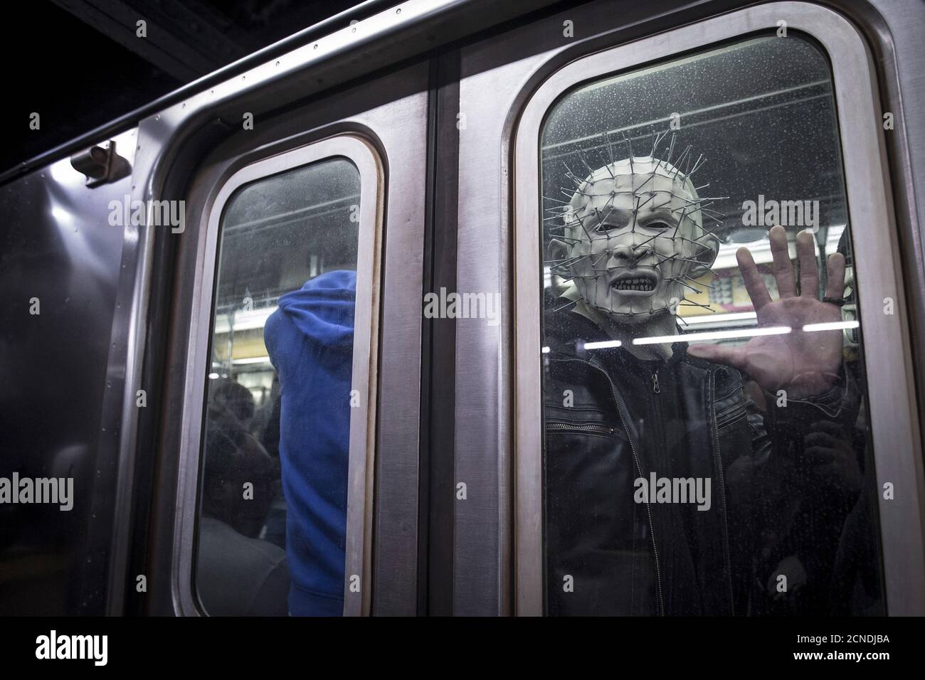 Human pulls a train hi-res stock photography and images - Alamy