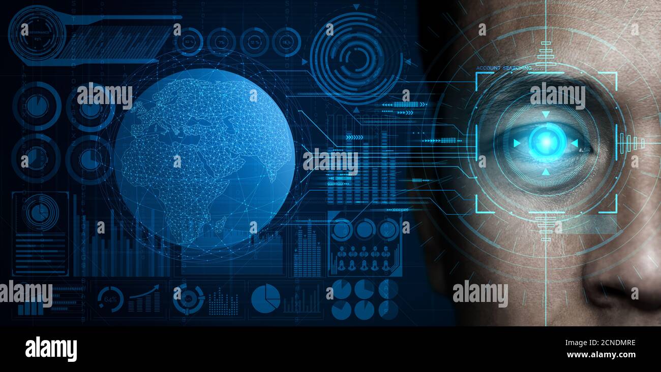 Retinal scan hi-res stock photography and images - Alamy