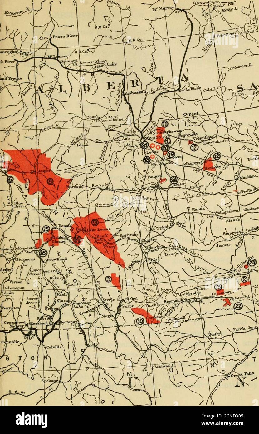 Wapiti on a map hi-res stock photography and images - Alamy