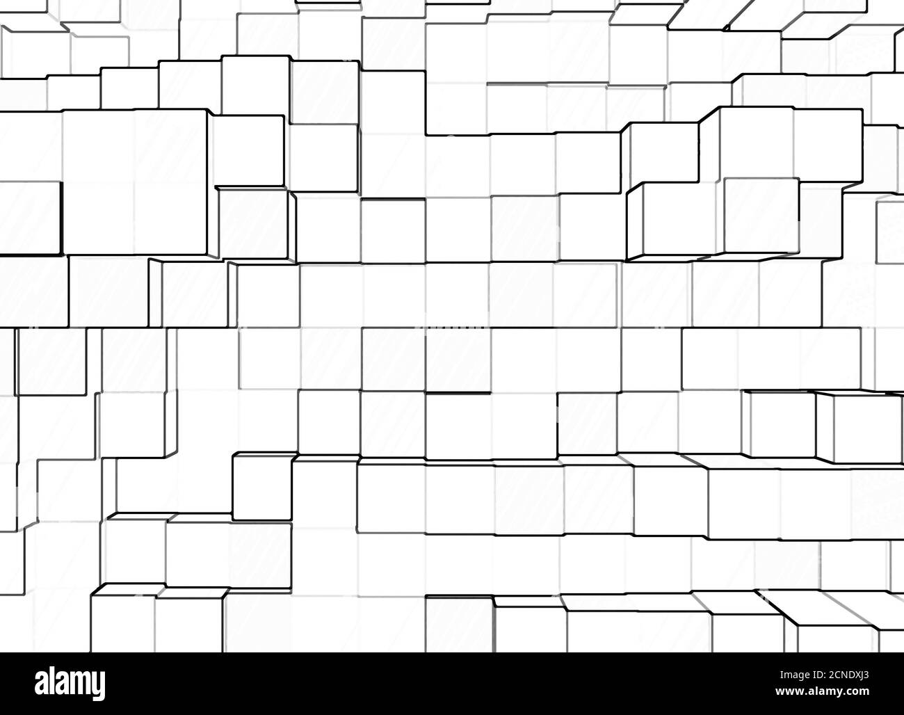 Abstract blue technology background Black and White Stock Photos ...