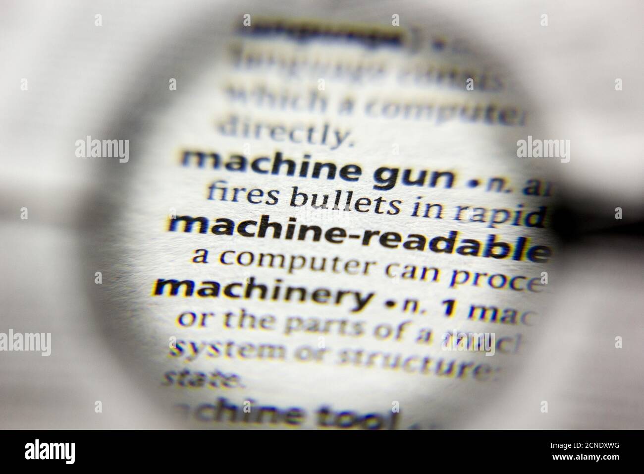 Machine readable hi-res stock photography and images - Alamy