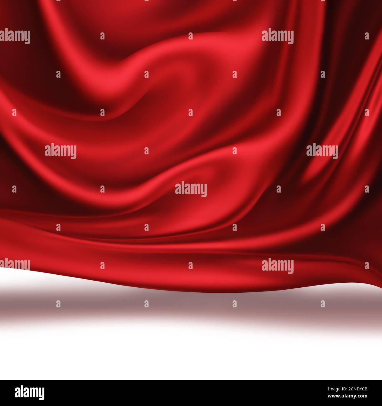 Red silk hi-res stock photography and images - Alamy
