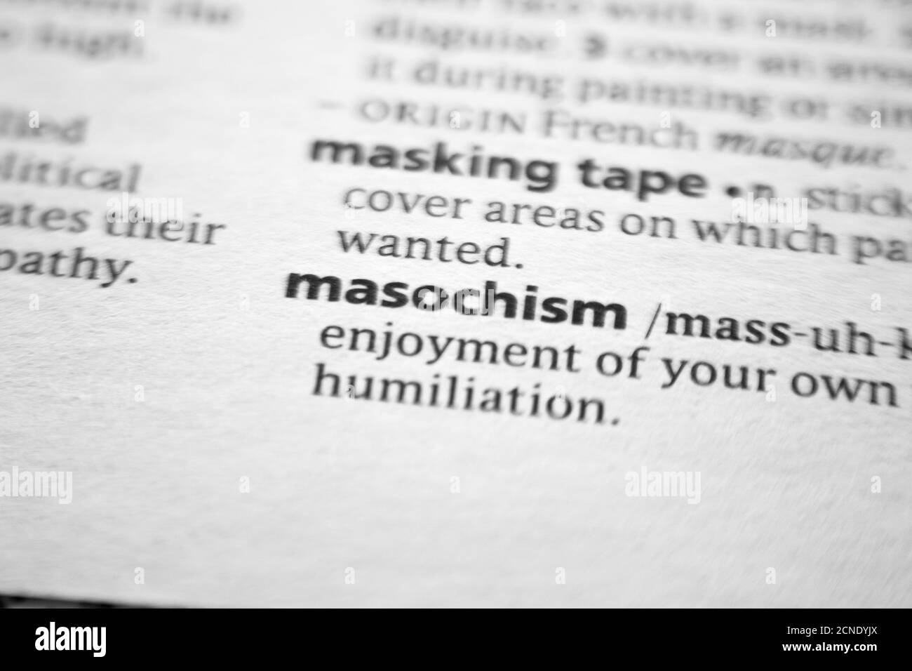 Masochism hi-res stock photography and images - Alamy
