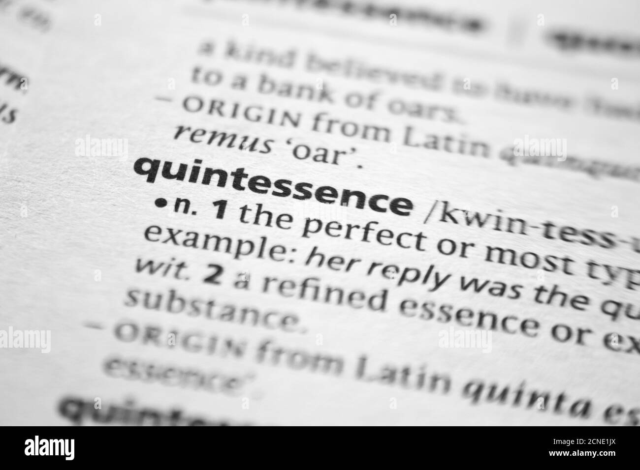 Quintessence Definition