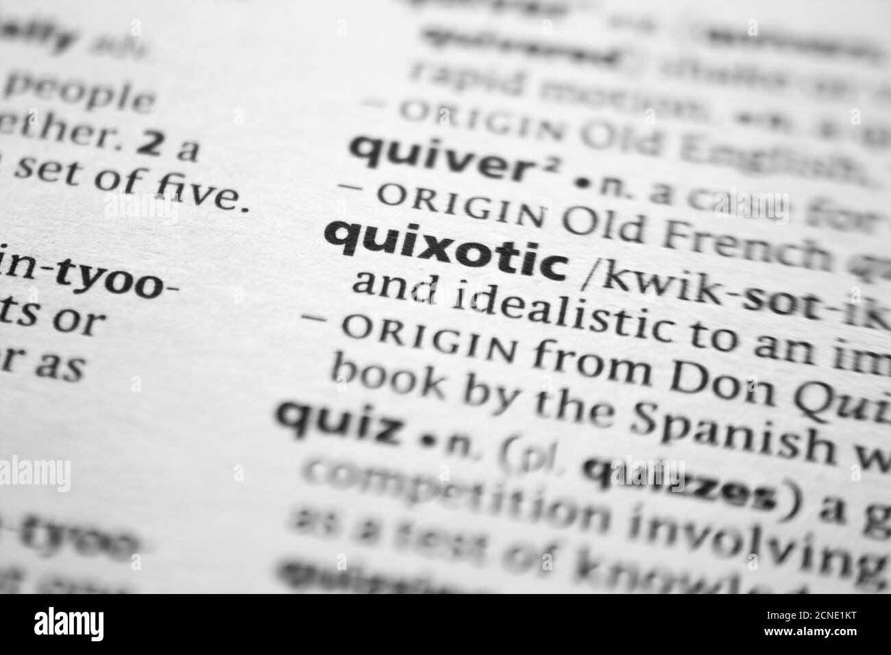Quixotic hi-res stock photography and images - Alamy