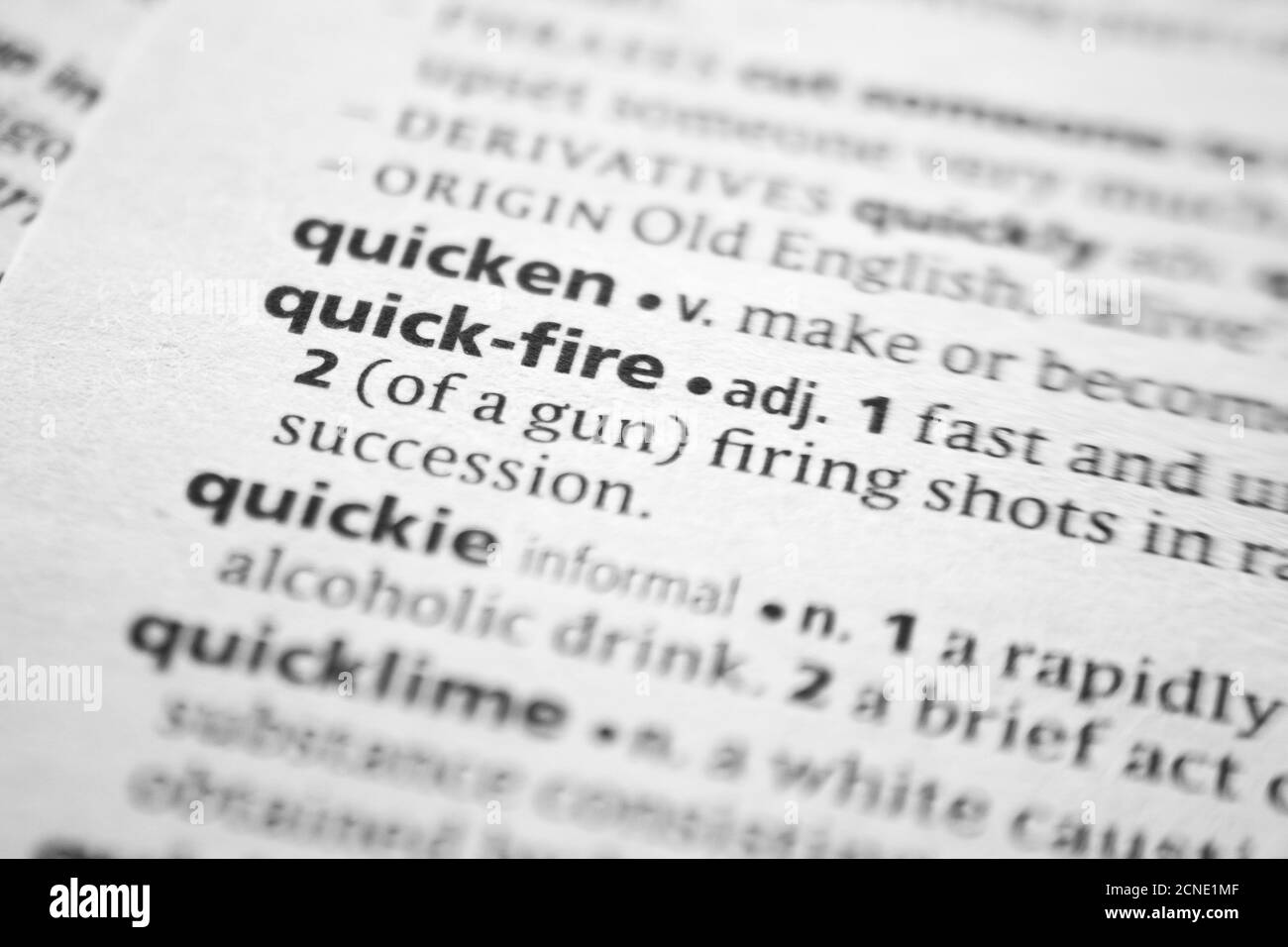 The free dictionary Black and White Stock Photos & Images - Alamy