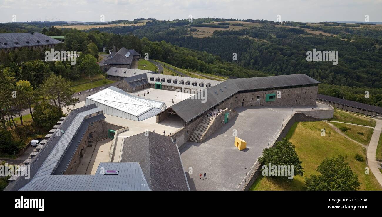 Aerial view of the former NS-Ordensburg Vogelsang, today Vogelsang ip ...