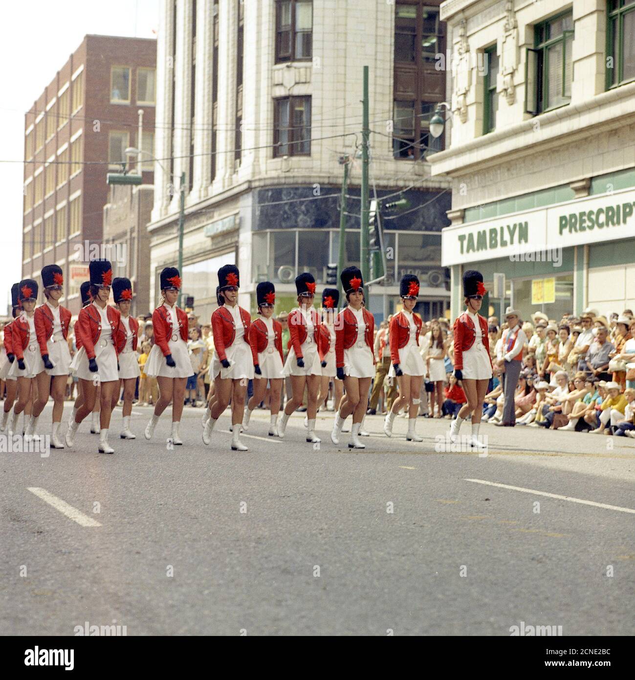 Marching Band Calgary Stampede Calgary High Resolution Stock ...