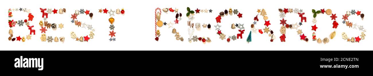 Best regards sign Cut Out Stock Images & Pictures - Alamy