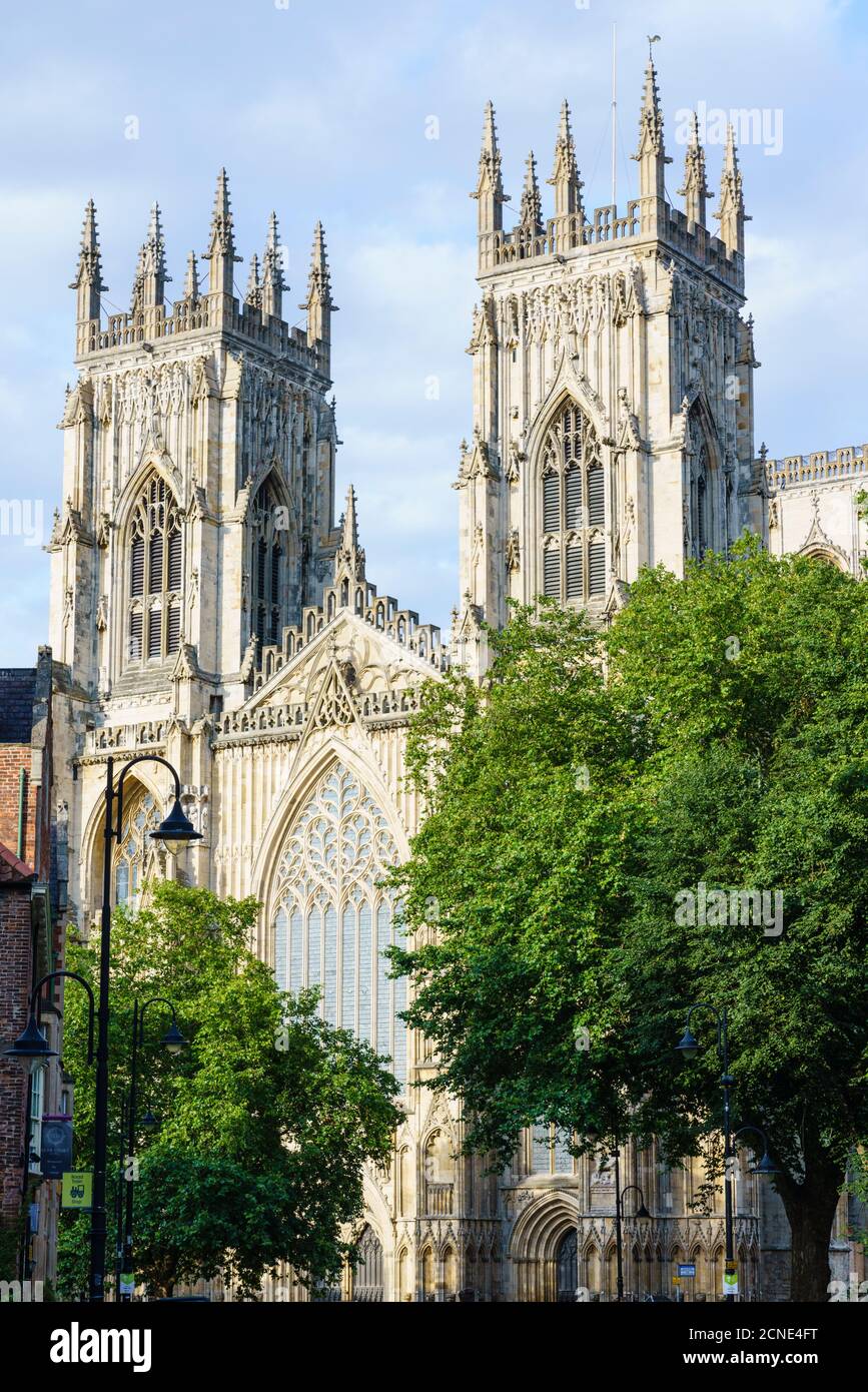 York Minster, one of the largest medieval cathedrals in Europe, York ...