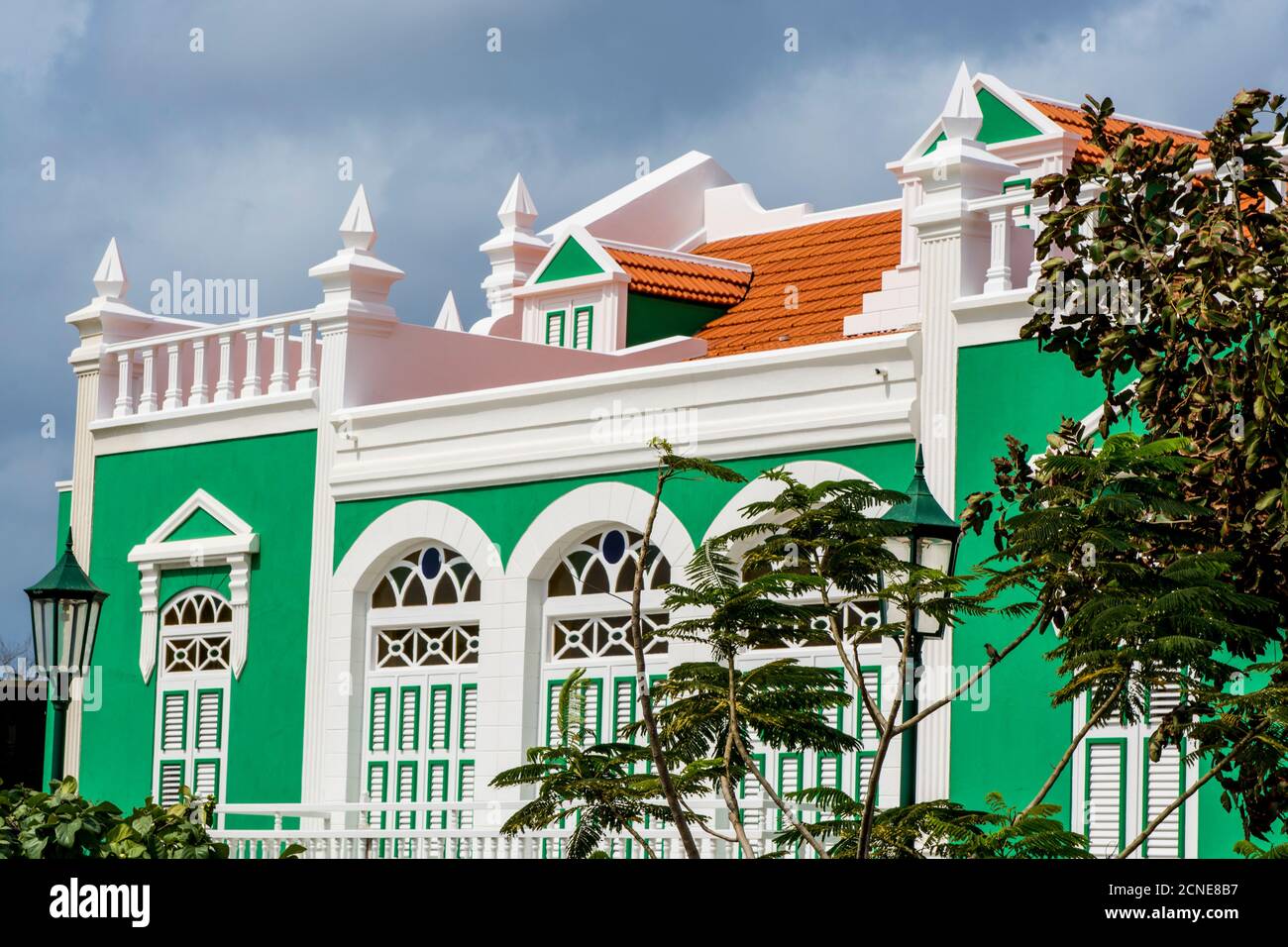 Dutch antilles aruba oranjestad city hi-res stock photography and ...