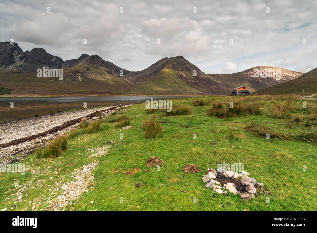 Loch Slapin and the Bla Bheinn, Isle of Skye, Scotland Stock Photo - Alamy