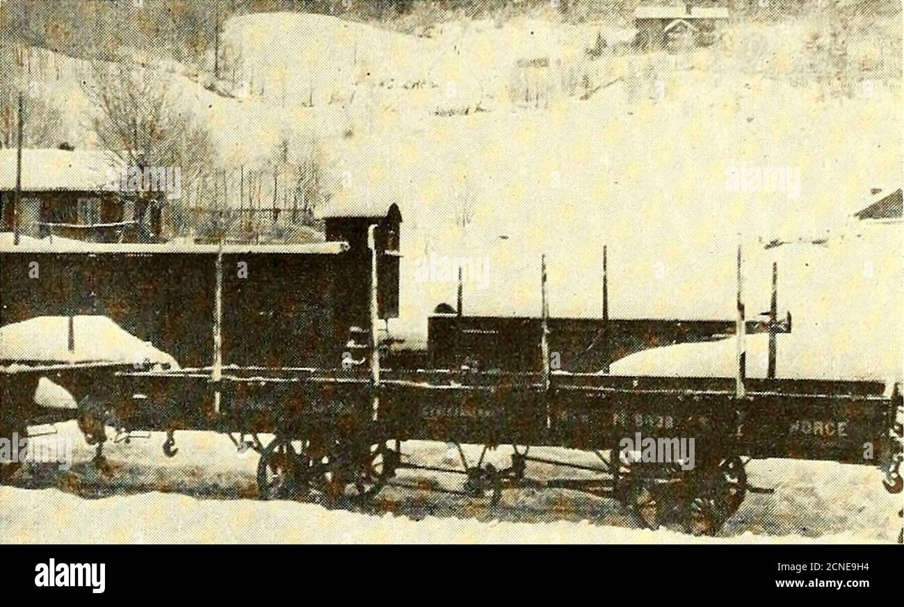. Electric railway journal . TWO VIEWS SHOWING TYPICAL, FREIGHT CARS ...