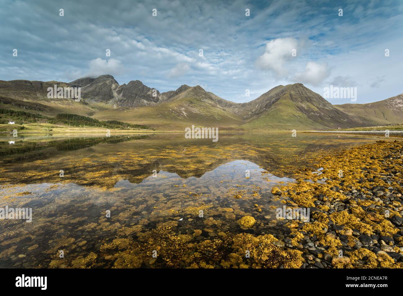 Loch Slapin and the Bla Bheinn, Isle of Skye, Scotland Stock Photo - Alamy