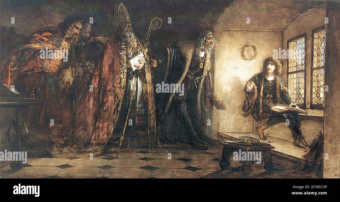 Viktor madarasz painting hi-res stock photography and images - Alamy