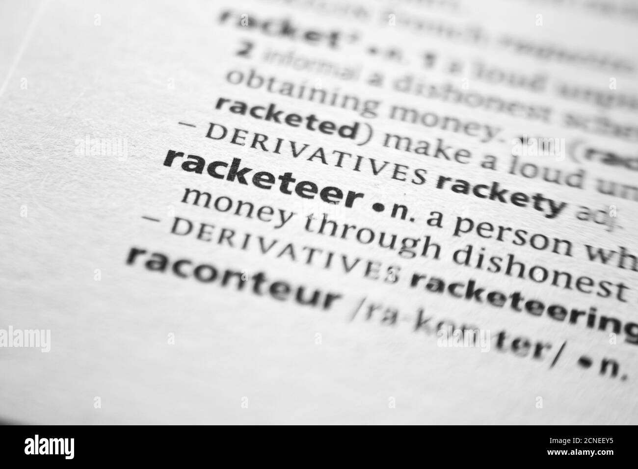Racketeer hi-res stock photography and images - Alamy