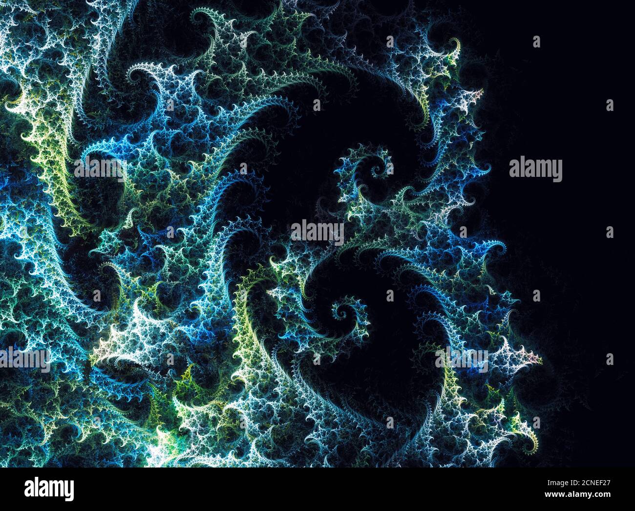 Blue abstract background render hi-res stock photography and images - Alamy