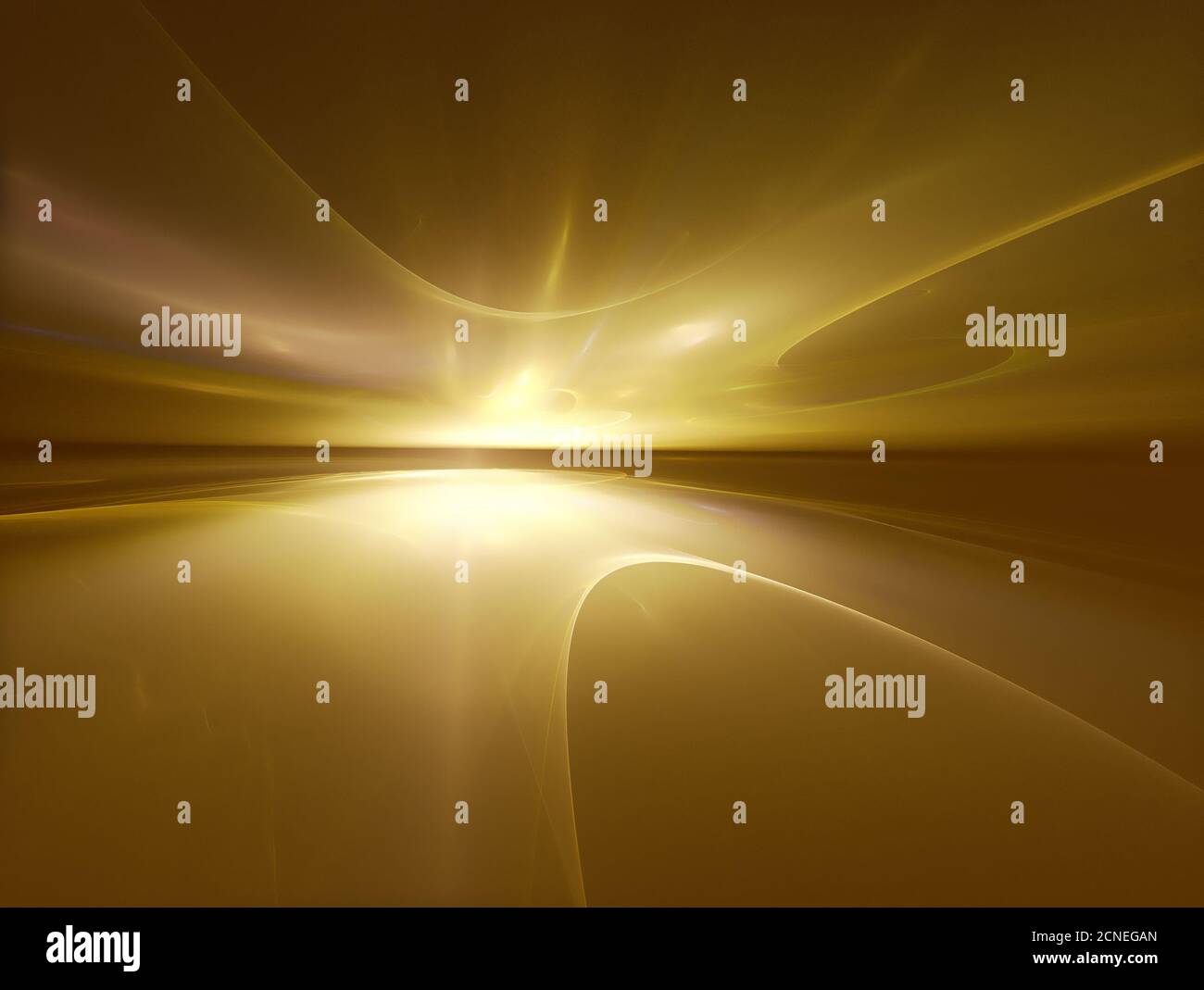 Abstract golden bright light glows hi-res stock photography and images ...