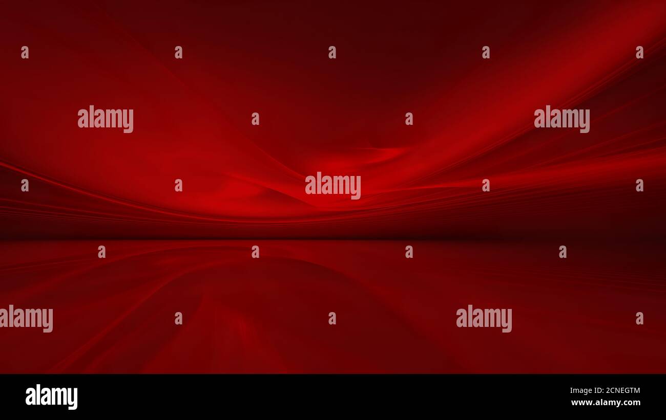 red horizon line Stock Photo - Alamy