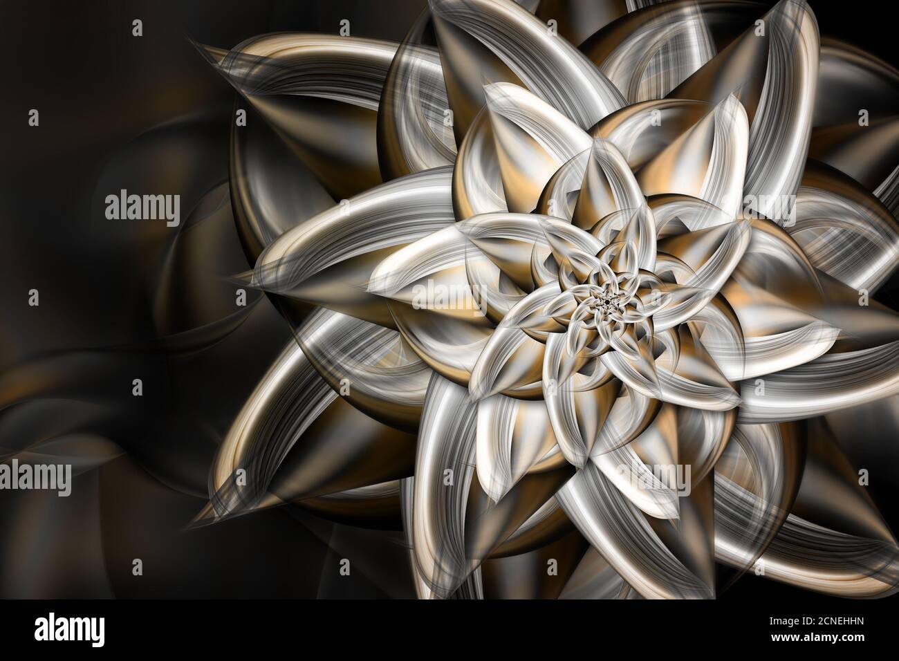 Shiny metal with curves hi-res stock photography and images - Alamy
