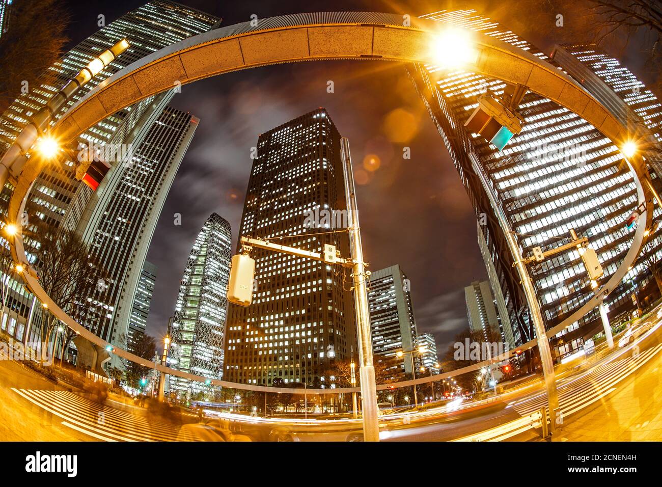 Night view of shinjuku district hi-res stock photography and images - Alamy