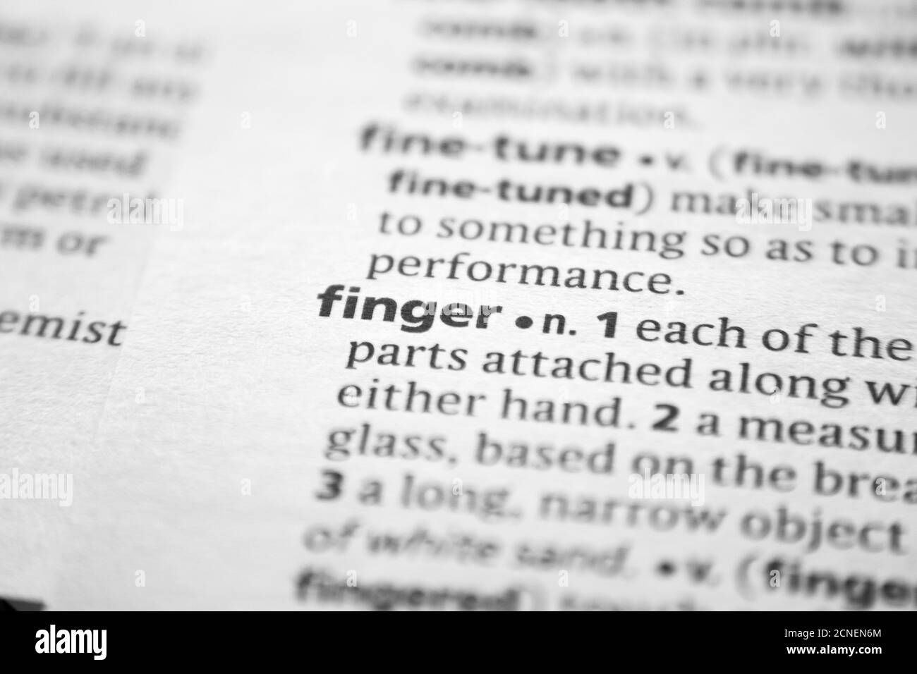 Finger page Black and White Stock Photos & Images - Alamy
